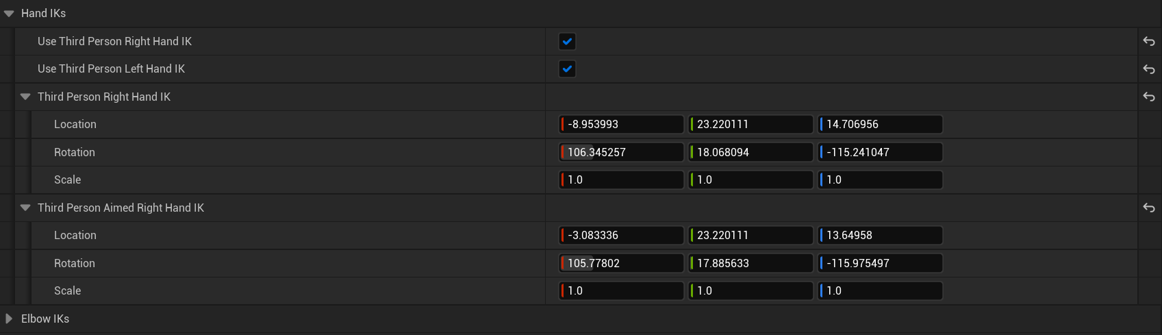 SGK V2 – Adjusting Hand IKs – Defuse Studios