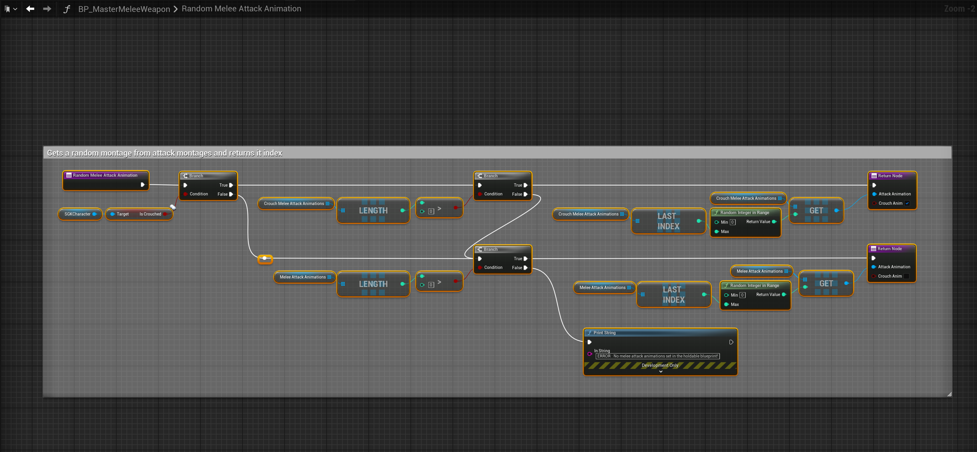 SGK V2 – Added Crouch Melee Attack Anims Setting – Defuse Studios