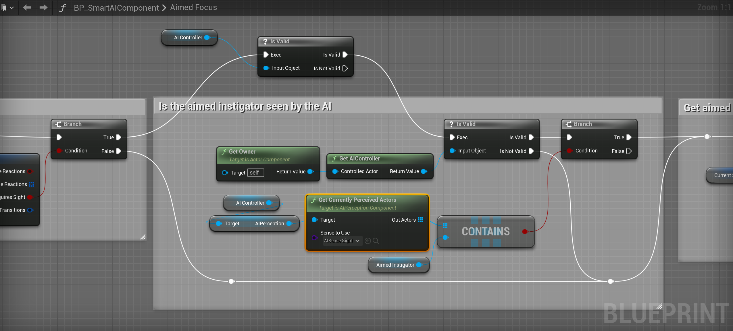 Smart AI – Replaced Get Perceived Actors node – Defuse Studios