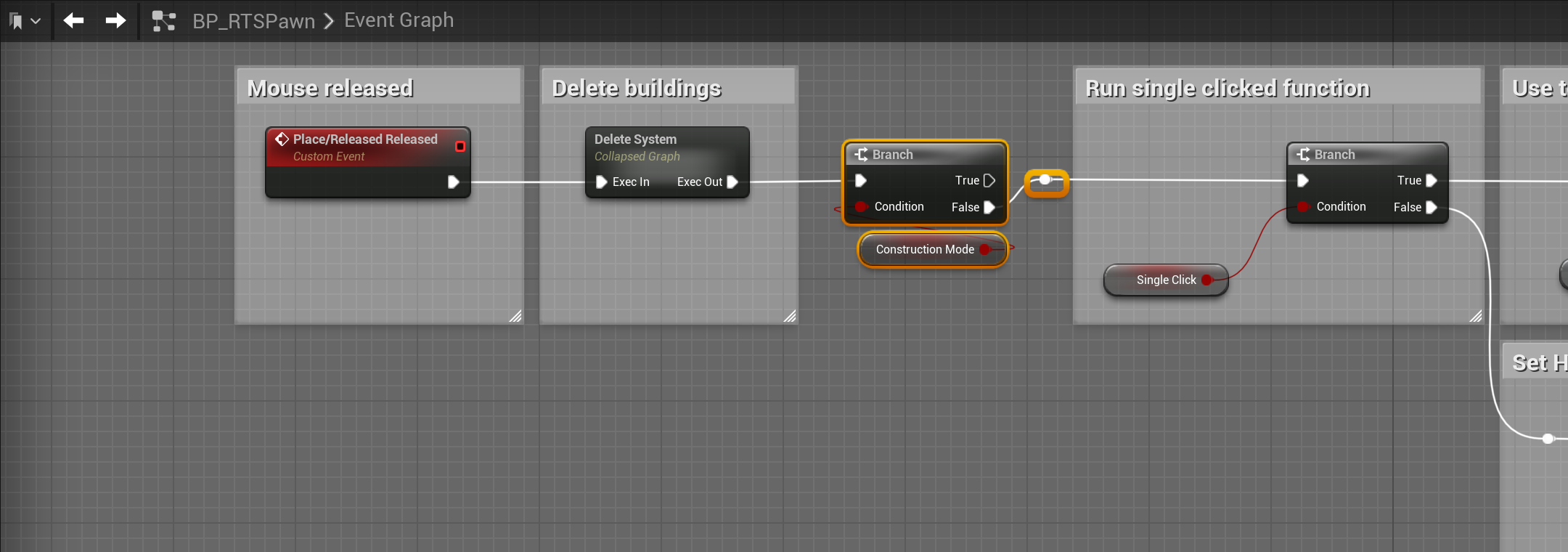 RTS Template – Fixed Selecting Objects While in Build Mode – Defuse Studios